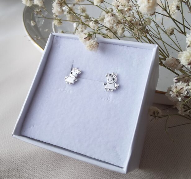 Minđuše Pepa Prase - Zlatara Nikolić