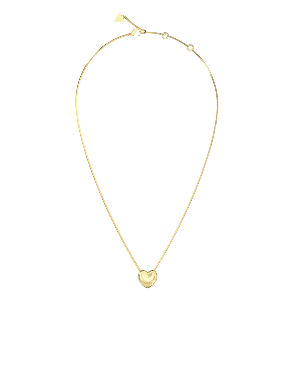 ICONIQUE GUESS ŽENSKA OGRLICA SRCE BOJA ŽUTOG ZLATA JUBN05541JWYGT/U ...
